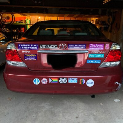 Imagine Peace Small Bumper Sticker / Laptop Decal or Magnet - Etsy