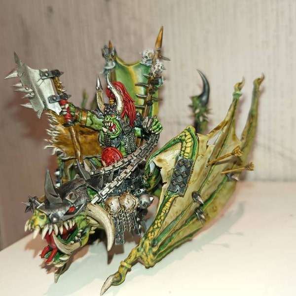 Orc Warlord on Wyvern, Avatars of War - Etsy