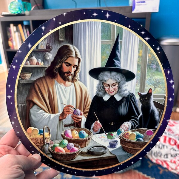 Ostara Decor, Ostara Decorations, Witchy Decor Items, Witchy Door ...