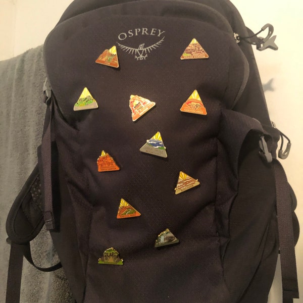 National Park Enamel Pin Sets | National Park Lapel Pin Collection ...