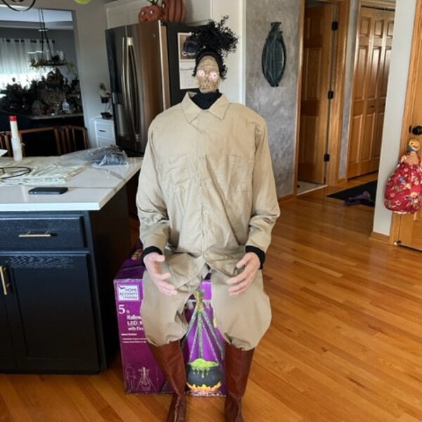 Monster Nun Mask Horror Cosplay Halloween Half Mask - Etsy