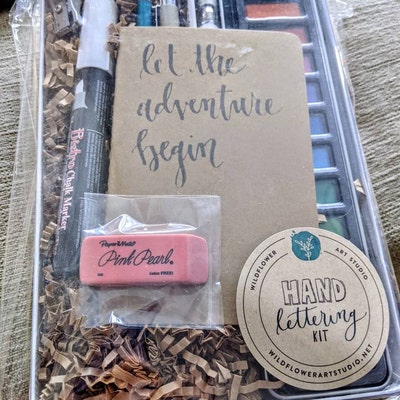 DIY Hand Lettering Kit Premium Craft Kit for Adults Art Kit for Kids ...
