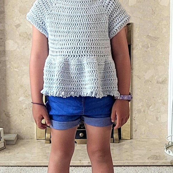 Crochet Pattern Baby Dress / Top - 0-3 Months to 5-6 Years Includes ...