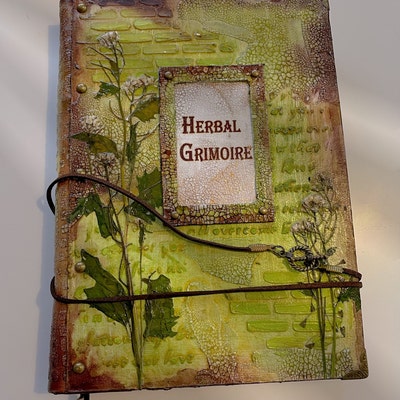 Gothic Diary Grimoire Custom Sketchbookbook of Shadows Spell - Etsy