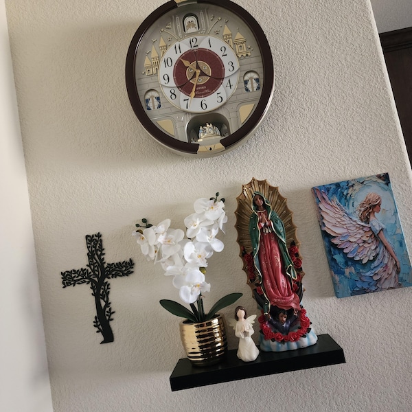 Living Cross Metal Wall Art | Christian Home Decor - Etsy