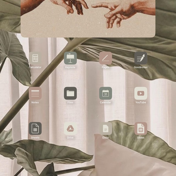 Ios Burgundy App Icons - Aesthetic Original Homescreen for iPhone and ...