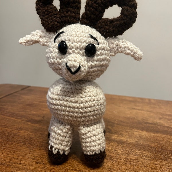Amigurumi Ram Pattern, Crochet Pattern Ram, Large Plushie Amigurumi ...