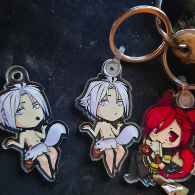 Acrylic KEYCHAIN Chibi Moenbryda Wilfsunnwyn With Little - Etsy