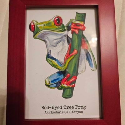 Edvard Munch's the Scream Hawkmoth Painting Print 6x8 Framed ...