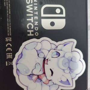 Alolan Vulpix Vinyl Sticker - Etsy