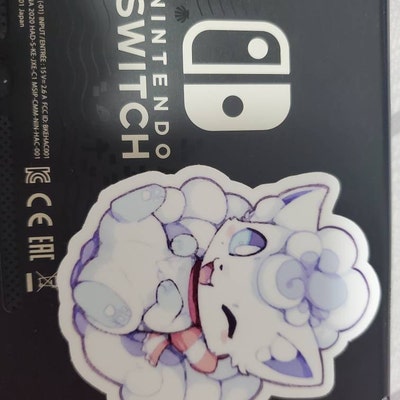 Alolan Vulpix Vinyl Sticker - Etsy