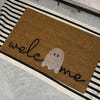 Halloween Ghost Welcome Mat, Halloween Doormat, Halloween Outdoor Decor ...