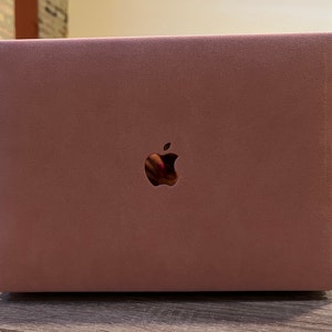 Frosted Leather Pink Hard Case Cover for Macbook Air 13 - Etsy