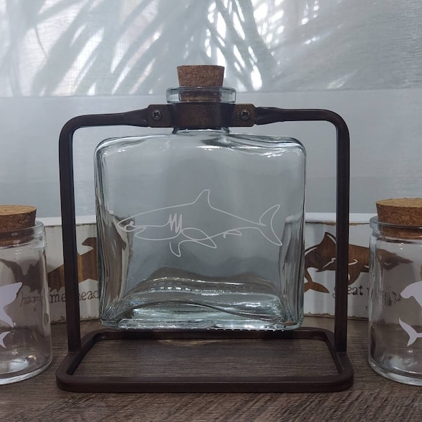 Glass Shark Tooth Shadow Display Box - Etsy