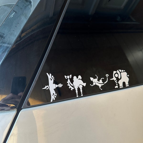 Zelda Breath of the Wild - Divine Beasts Decal Sticker - Etsy