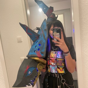 Jinx Arcane Fishbones Cosplay Blueprint and Instruction Guide - Etsy