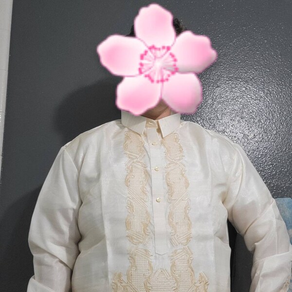 BARONG TAGALOG Filipino National Costume FILIPINIANA Formal Dress for ...