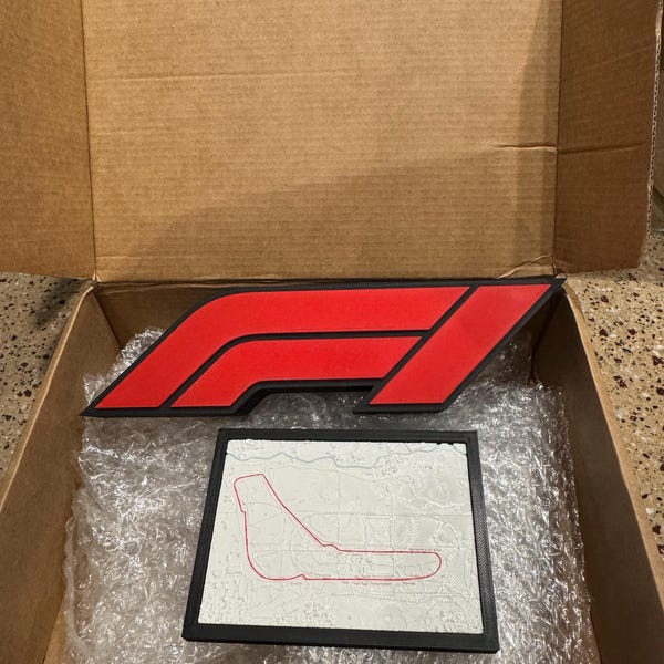 F1 Circuit Collection 2024 3D Printed Tracks | Grand Prix Circuit | F1 ...