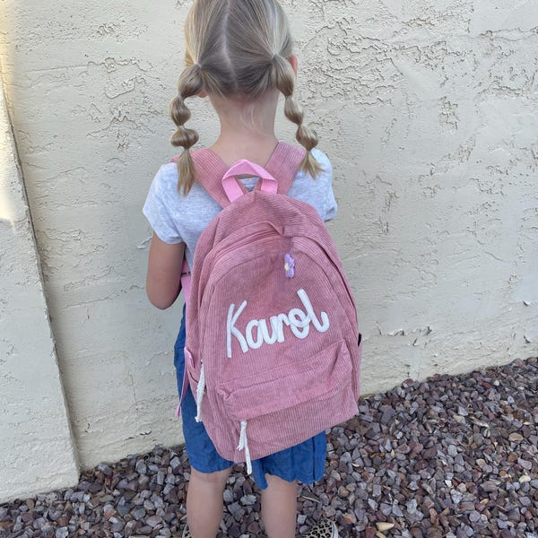 Custom Toddler Backpack | Preschool Backpack | Toddler Book Bag ...