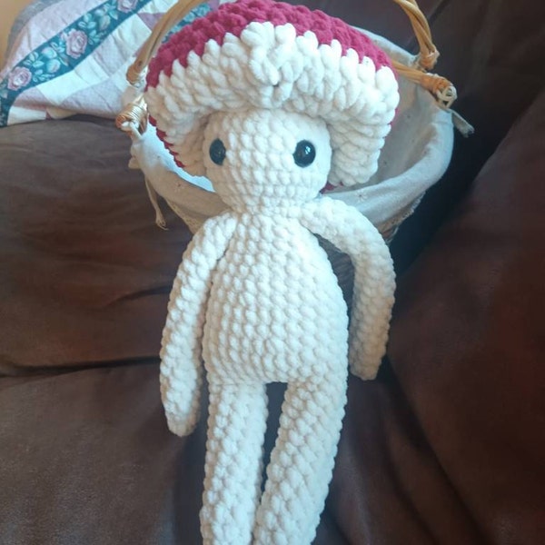 Handmade Crochet Shrimp Plushie | Cute Soft Shrimp Stuffed Animal - Etsy