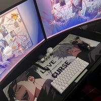 Jujutsu Kaisen Desk Mat Satoru Gojo, Suguru Geto Inspired Anime Theme ...