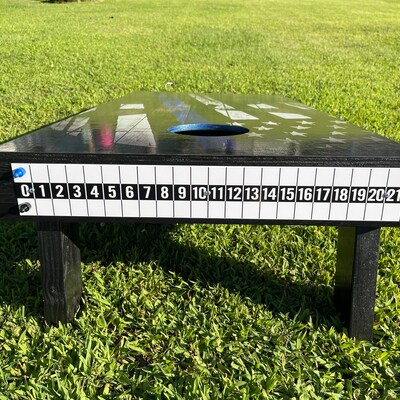 Upright Magnetic Scoreboard, Cornhole Bag or Washer Toss or Kan Jam ...