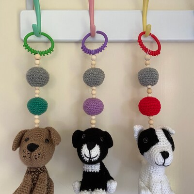 Pram Garland Bumblebeebees Stroller Chain Clip on Toy - Etsy