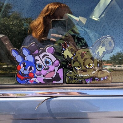 FNAF Window Decals - Etsy