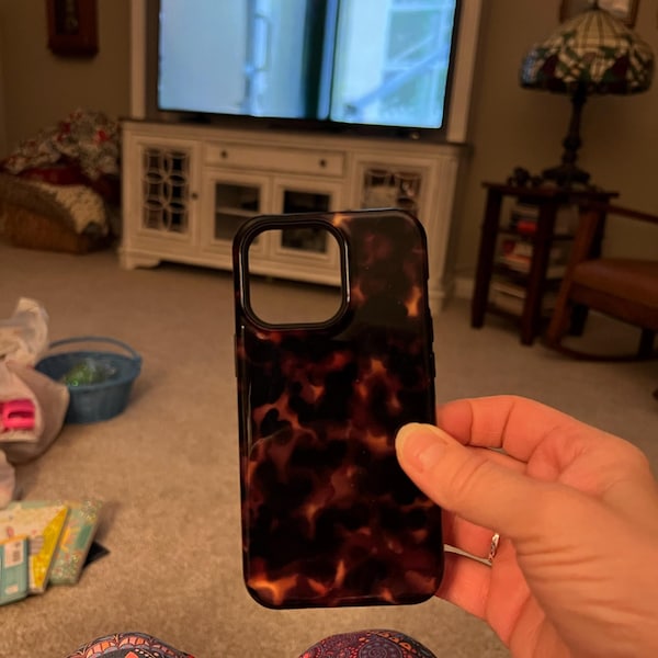 Tortoise Shell Phone Case Boho Personalized Name Gift for Her Phone ...