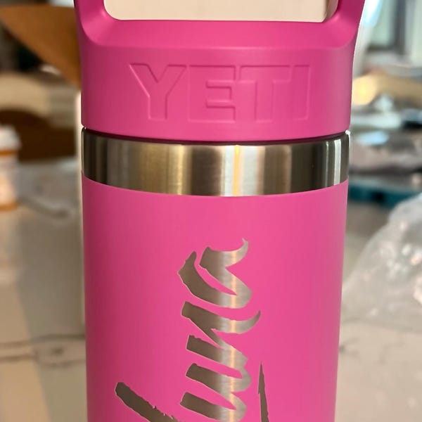 Customizable Power Pink YETI Ramblers-laser Engraved - Etsy