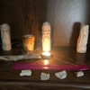 Set of 3 Norse Totems Viking Gods Idols Odin Thor Freya Freyja Asatru ...