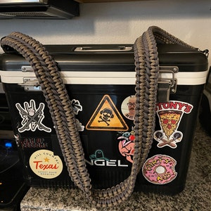 54 Handmade Paracord Rope Engel Lunchbox Cooler Strap Double Cobra ...