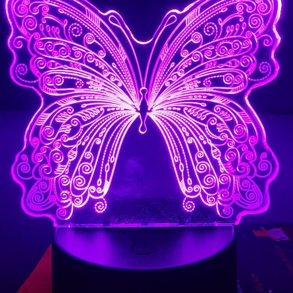 3D Illusion Lamp Digital | 3D Acrylic Lamp File ,3D Table Night Light ...