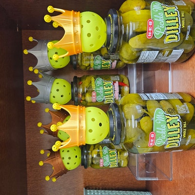 Mini Pickleball Paddles 6 for Crafting Cute Pickleball Gifts 6 Yellow 6 ...