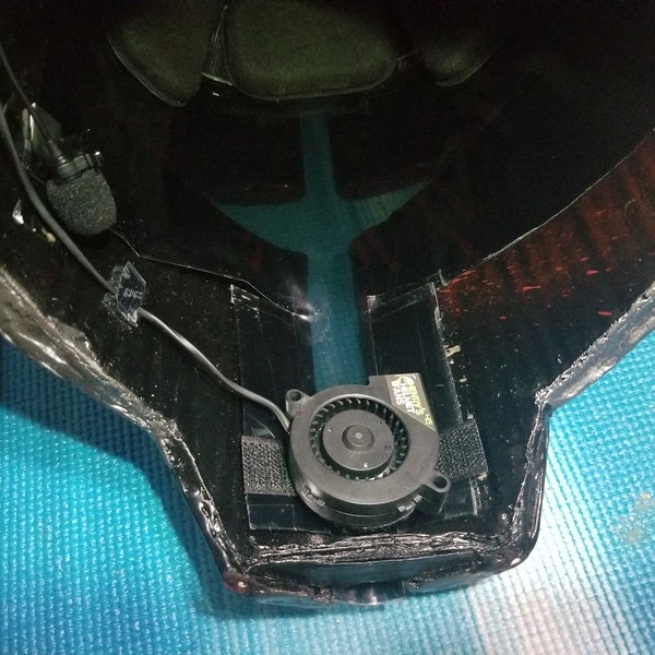 Single Helmet Cooling Fan Kit - Etsy