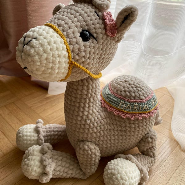 CROCHET PATTERN - Cuddles the Camel - Etsy