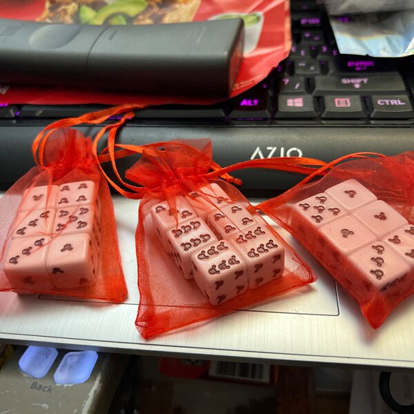 DICE! Mickey Mouse Ears - Set of 5 or 6 Dice | Perfect for Card Games ...