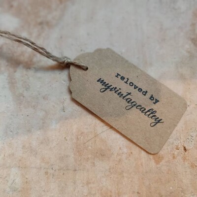 Stamp With Custom Text Personalised 'free Wording' - Etsy UK