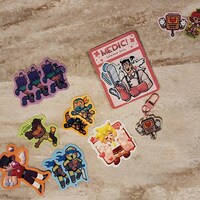 MEDIC TF2 Sticker Pack - Etsy Canada