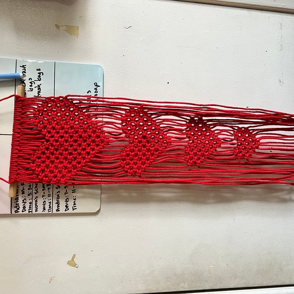 Handmade Macrame Baseball Cap Holder: Wall Hat Rack Organizer - Etsy