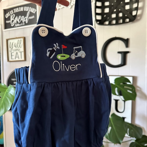 Golf Sunsuit, Baby Golf Outfit, Baby Boy Golf Outfit, Toddler Boy Golf ...