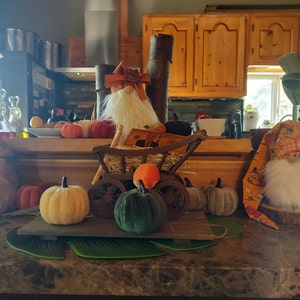 Fall Leaves Gnome, Thanksgiving Gnome, Handmade Gnome, Autumn Gnome ...