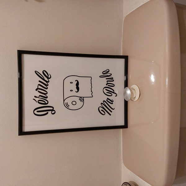 WC Humor Poster Poster of Different Ways to Pee Digital File A2/a3/a4/a5/50x70 Bathroom and ...