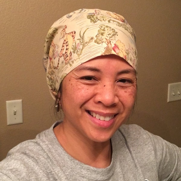 Bear Cap, Pediatric Scrub Hat, Scrub Caps for Women, Scrub Hats, Euro ...