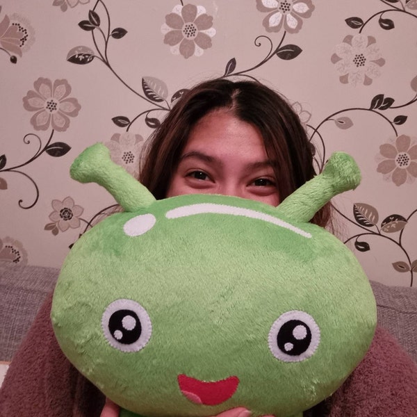 Custom Plush Toy Inspired by Mooncake From Final Space, Mooncake Green ...