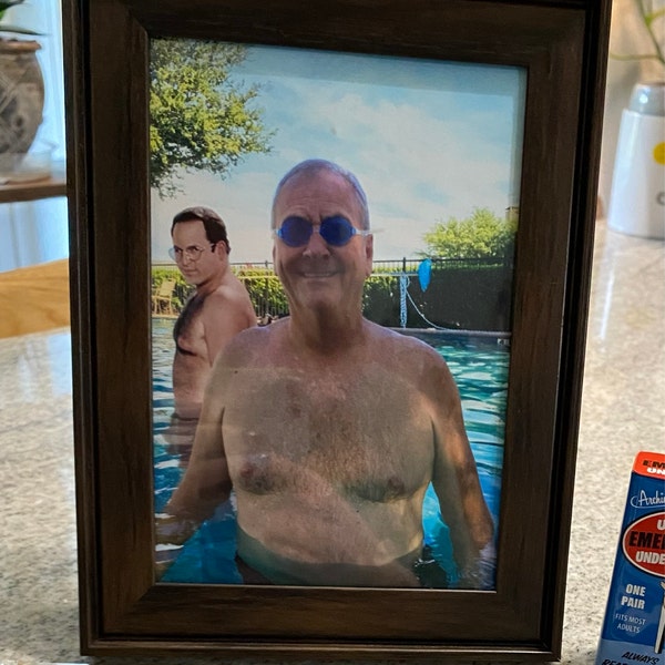 Personalized Beach Photobomb W/ George Costanza - Photoshop Job ...