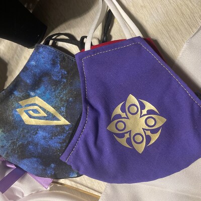 Genshin Impact Inspired HTV Face Masks made to Order - Etsy