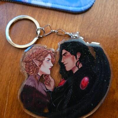 ELORCAN Lorcan and Elide Throne of Glass Licensed Magnetic Bookmark - Etsy