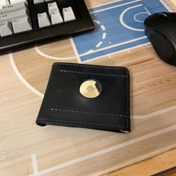 Custom Leather Medicine Wallet, Weekly Pill Holder, Travel Pill Case ...