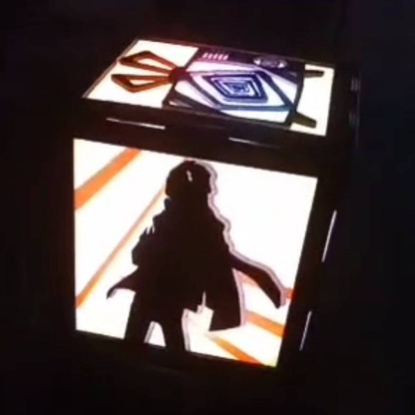 Persona 4 LED Lantern Light Box - Customized Character Panels With Yu ...